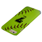 Softball iphone case | Zazzle
