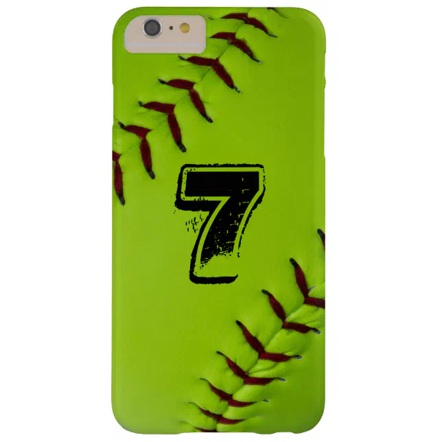 Softball iphone case | Zazzle