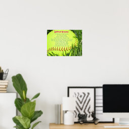 Softball Poem Poster | Zazzle