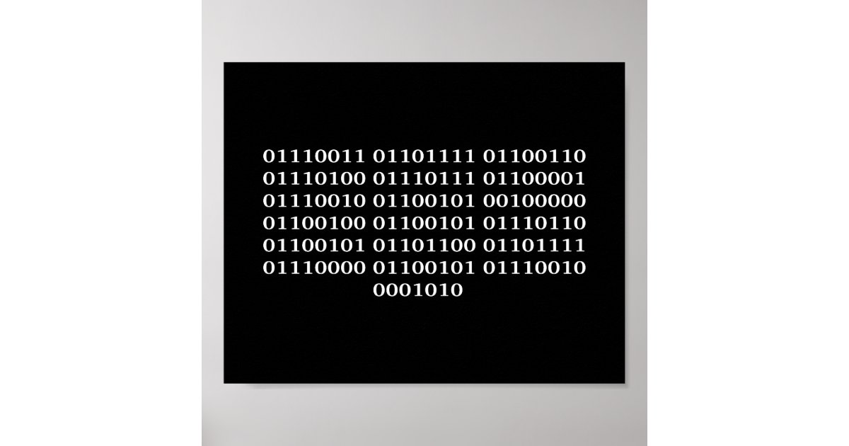Software developer poster | Zazzle