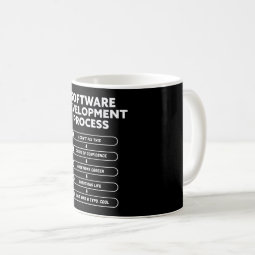 Software Development Process Funny Gift Coffee Mug | Zazzle