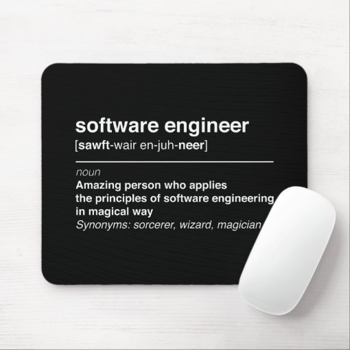 Software engineer mouse pad | Zazzle