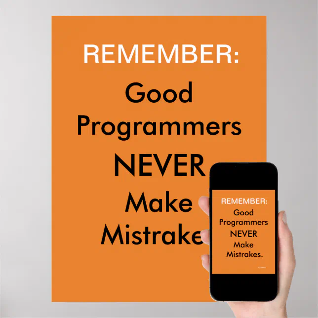 Software Programmer Funny Computer Slogan Joke Poster | Zazzle