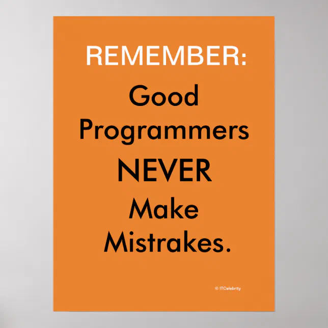 Software Programmer Funny Computer Slogan Joke Poster | Zazzle