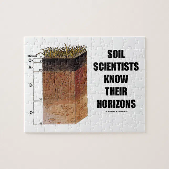 Soil Scientists Know Their Horizons Jigsaw Puzzle | Zazzle