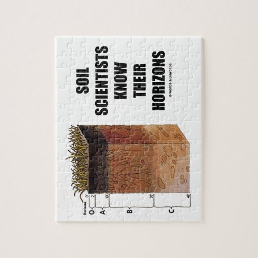 Soil Scientists Know Their Horizons Jigsaw Puzzle | Zazzle