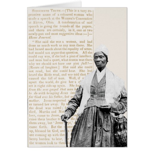 Sojourner Truth - Women's Rights | Zazzle.com
