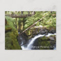 Sol Duc Falls, Olympic National Park Travel Postcard | Zazzle