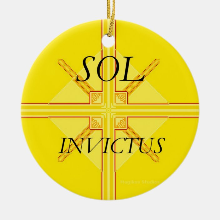 Sol Invictus Ornament | Zazzle.com