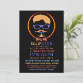 Solar Eclipse 2017 Viewing Party Funny Hipster Invitation | Zazzle