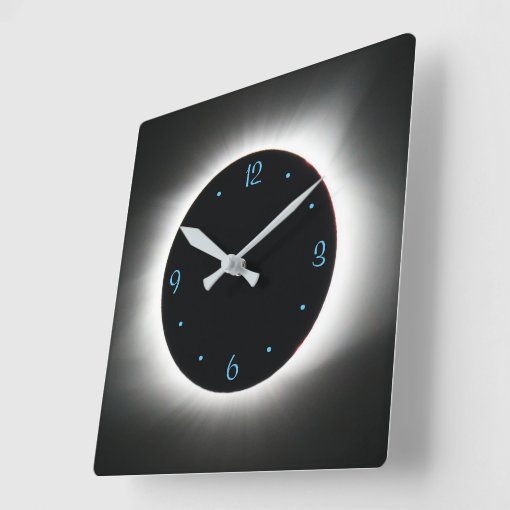 solar eclipse clock | Zazzle