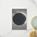 Solar Eclipse Closeup Thank You Card | Zazzle