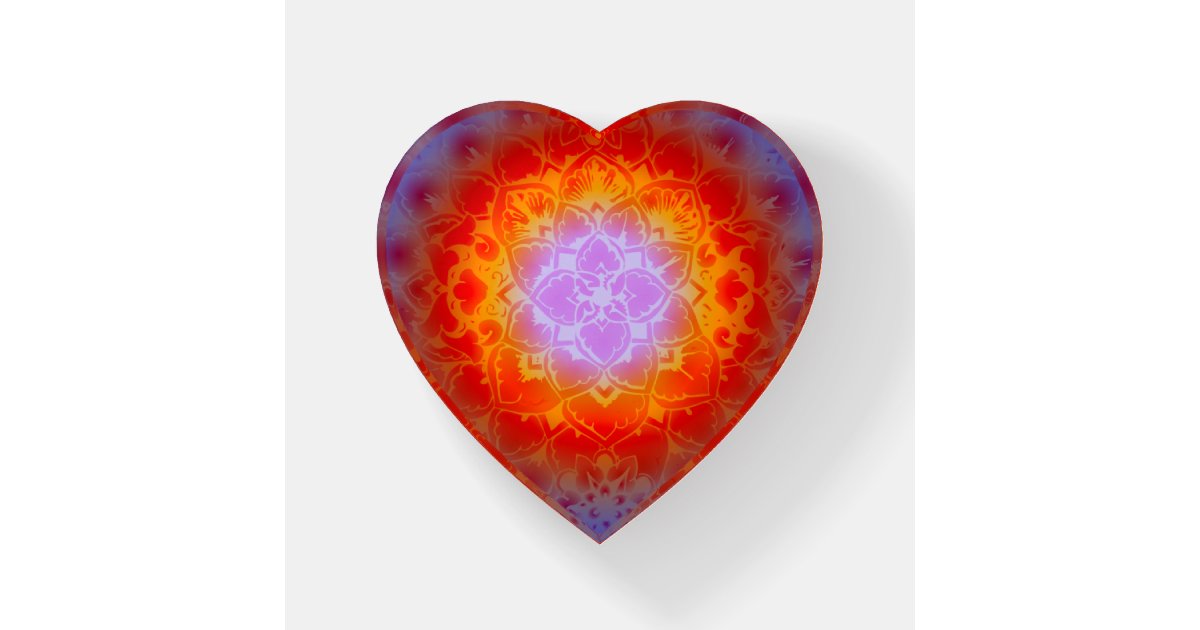 Solar Eclipse Mandala Paperweight | Zazzle