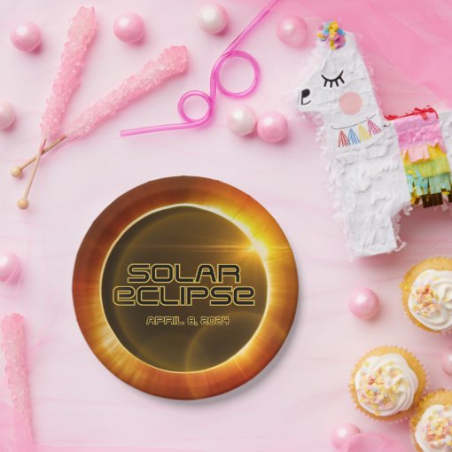 Solar Eclipse Paper Plates | Zazzle