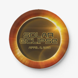 Solar Eclipse Paper Plates | Zazzle