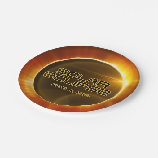 Solar Eclipse Paper Plates | Zazzle