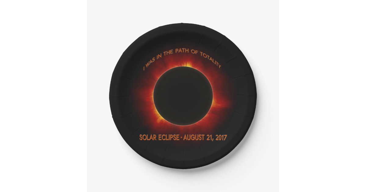 Solar Eclipse Paper Plates | Zazzle