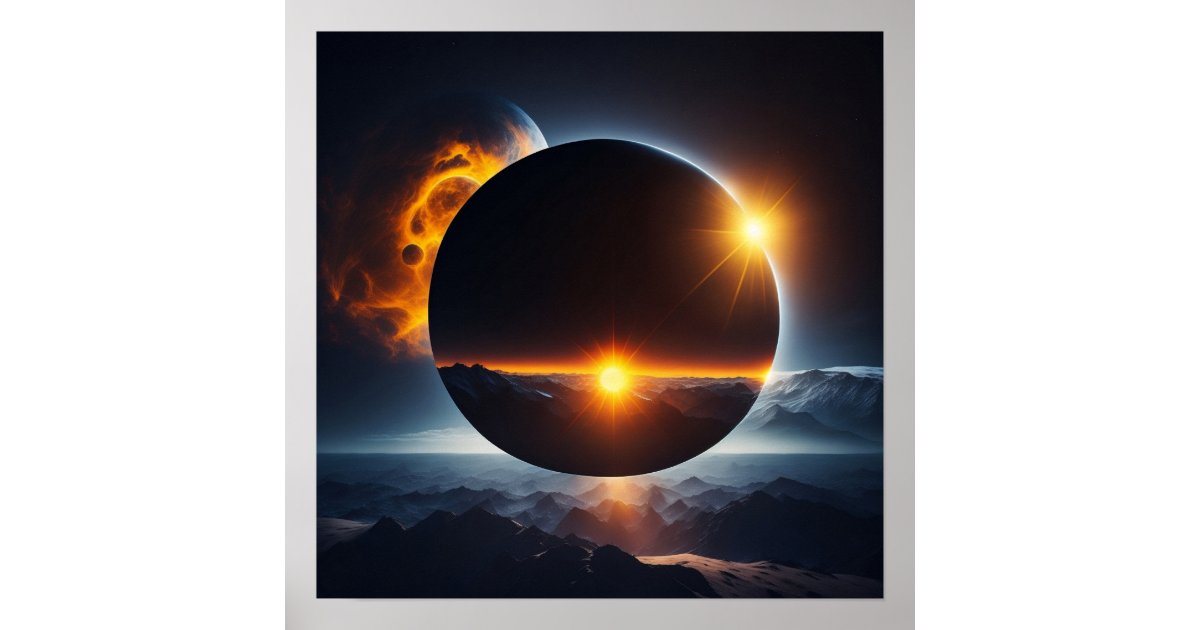 Solar Eclipse Poster | Zazzle
