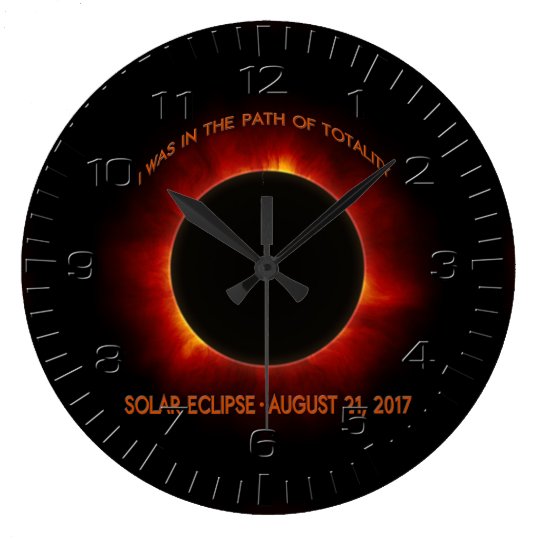 Solar Eclipse Wall Clock | Zazzle.com