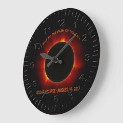 Solar Eclipse Wall Clock | Zazzle
