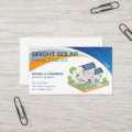 Solar Energy Cell Home System Business Card | Zazzle