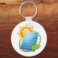 Solar Energy Keychain | Zazzle