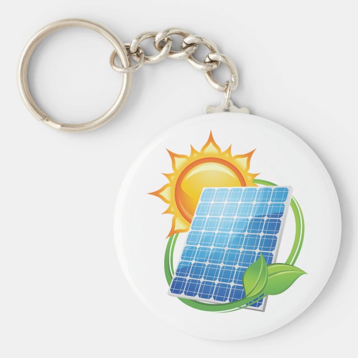 Solar Energy Keychain | Zazzle.com