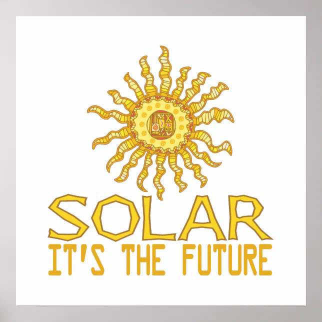 Solar Energy Poster | Zazzle