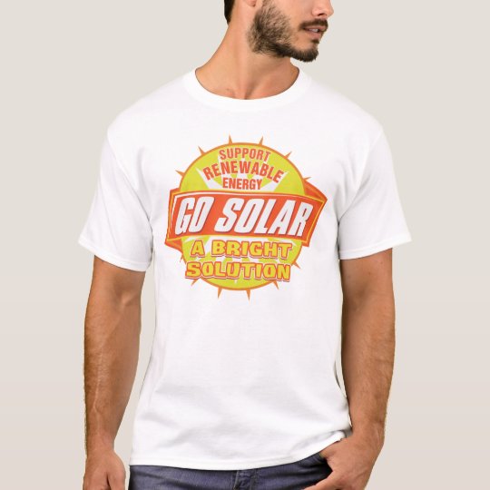 Solar Energy Solution T-Shirt | Zazzle.com