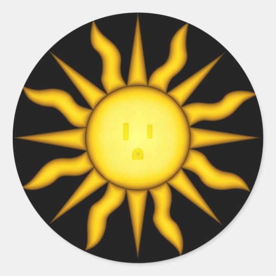 Solar Energy Sticker | Zazzle.com