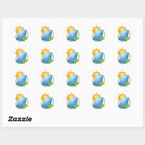 Solar Energy Stickers | Zazzle