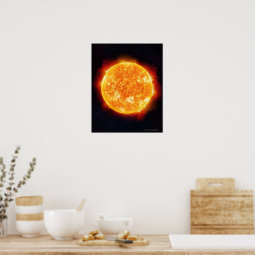 Solar Flares Poster | Zazzle