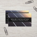 Solar Panel Installation - Business Card | Zazzle