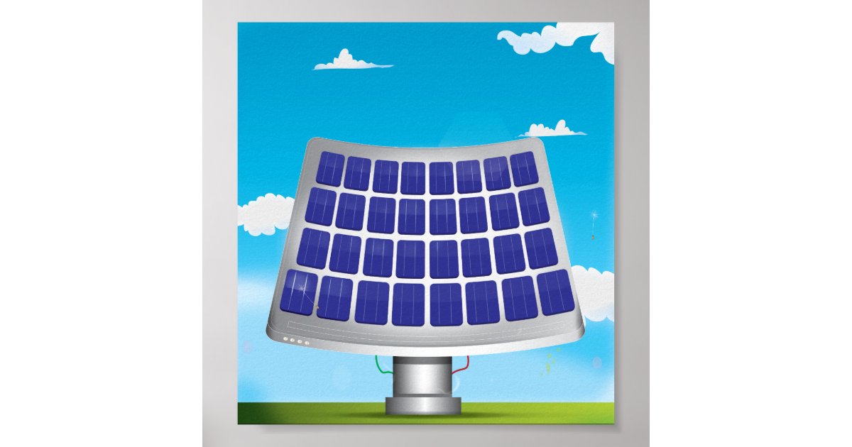 Solar Panels Poster | Zazzle