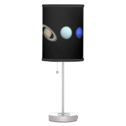 Solar System In-Line Outer Space Table Lamp | Zazzle