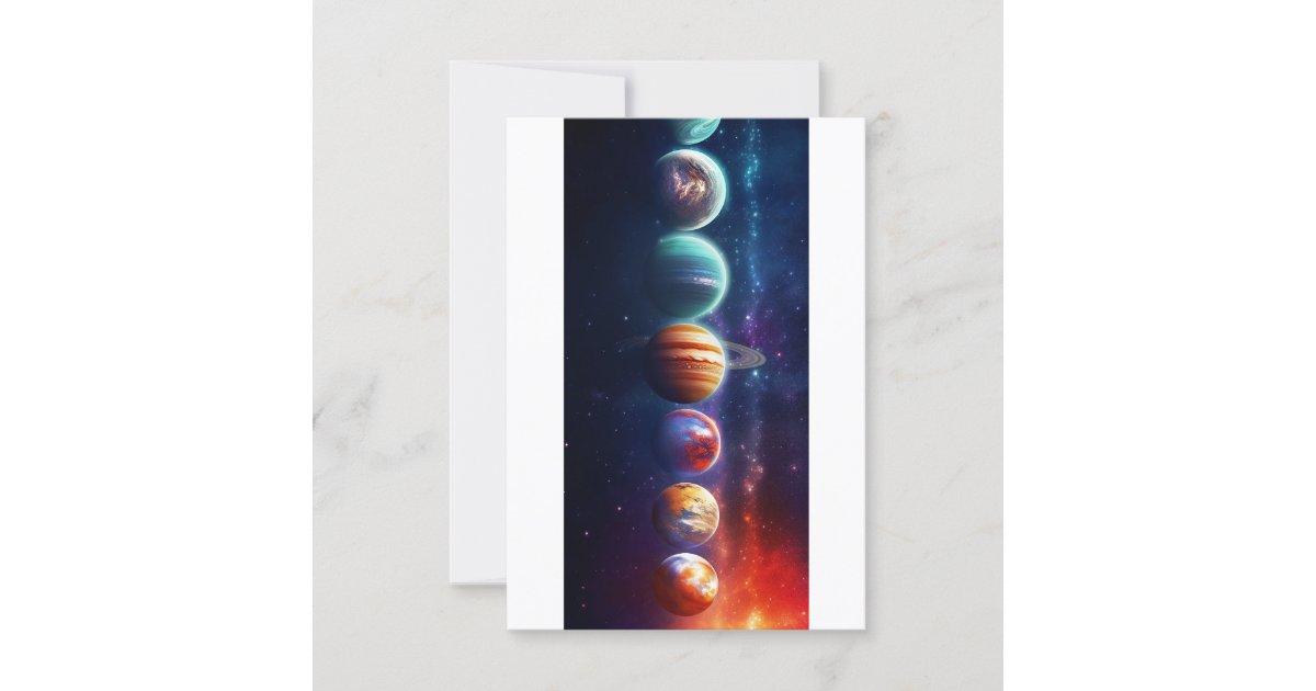 Solar System Invitation | Zazzle