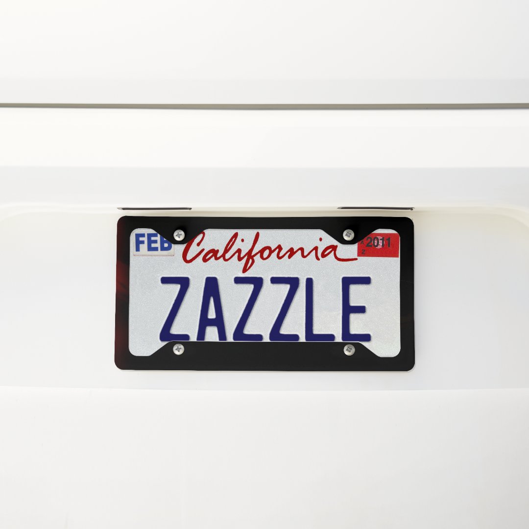 Solar system license plate frame | Zazzle