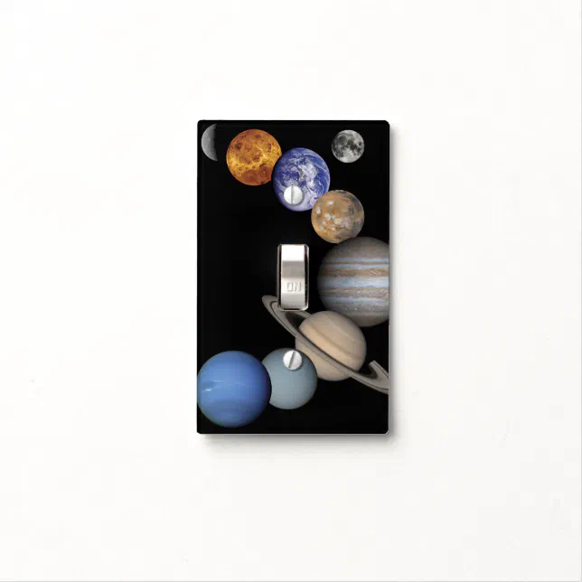 Solar System Light Switch Cover | Zazzle