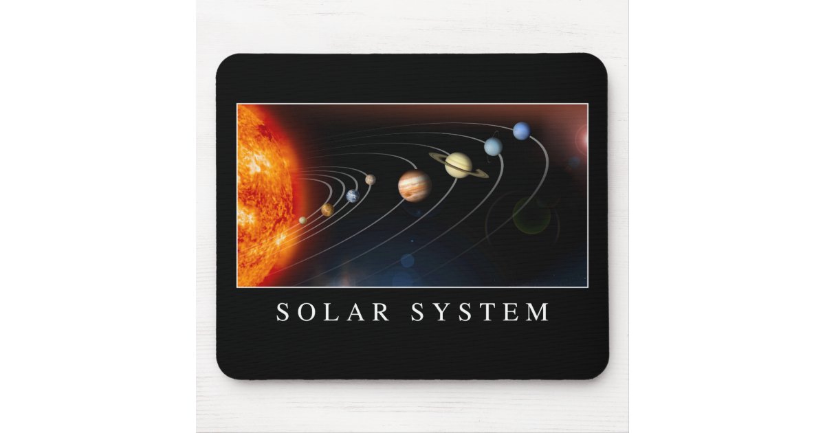 Solar System Mouse Pad | Zazzle