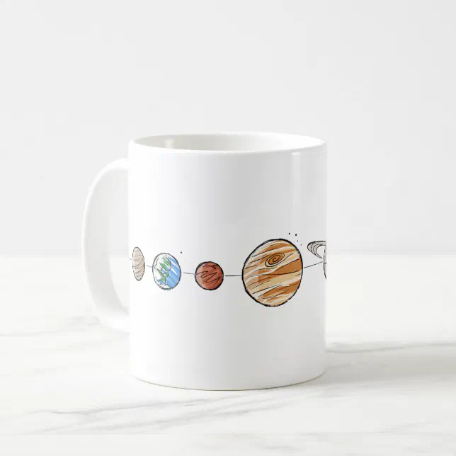 Solar System Mug | Zazzle