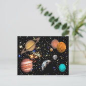 Solar System Planets Postcard | Zazzle