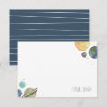 Solar System Watercolor Thank You Card | Zazzle