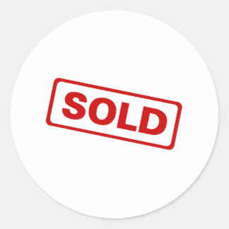 Real Estate Sold Stickers | Zazzle