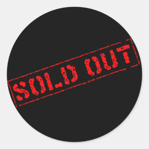 Sold Stickers | Zazzle