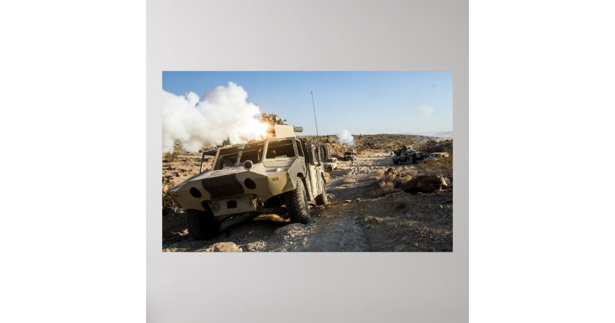 Soldiers Defend Their Position Poster | Zazzle