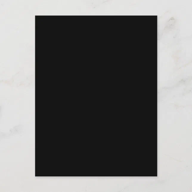 SOLID BLACK BACKGROUND WALLPAPER TEMPLATE Feel fr Postcard | Zazzle