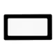 Solid black border blank label | Zazzle