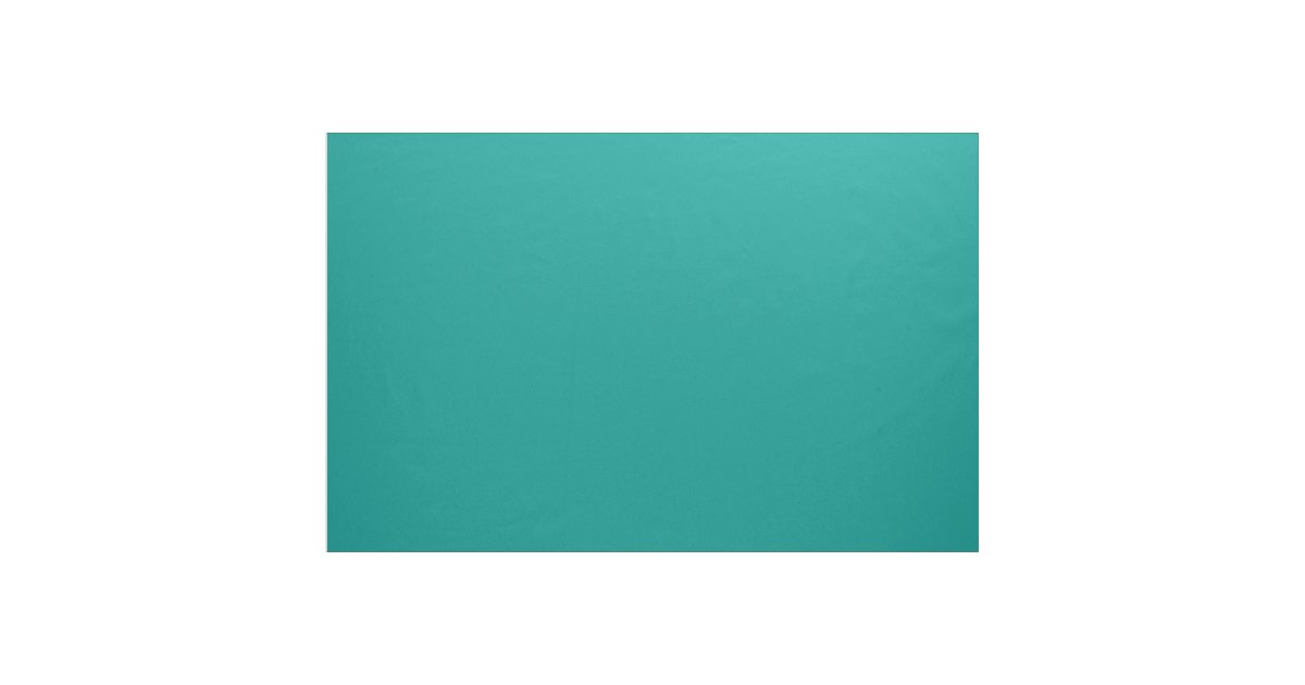 Solid Color: Dark Teal Fabric | Zazzle