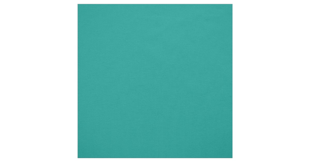 Solid Color: Dark Teal Fabric | Zazzle