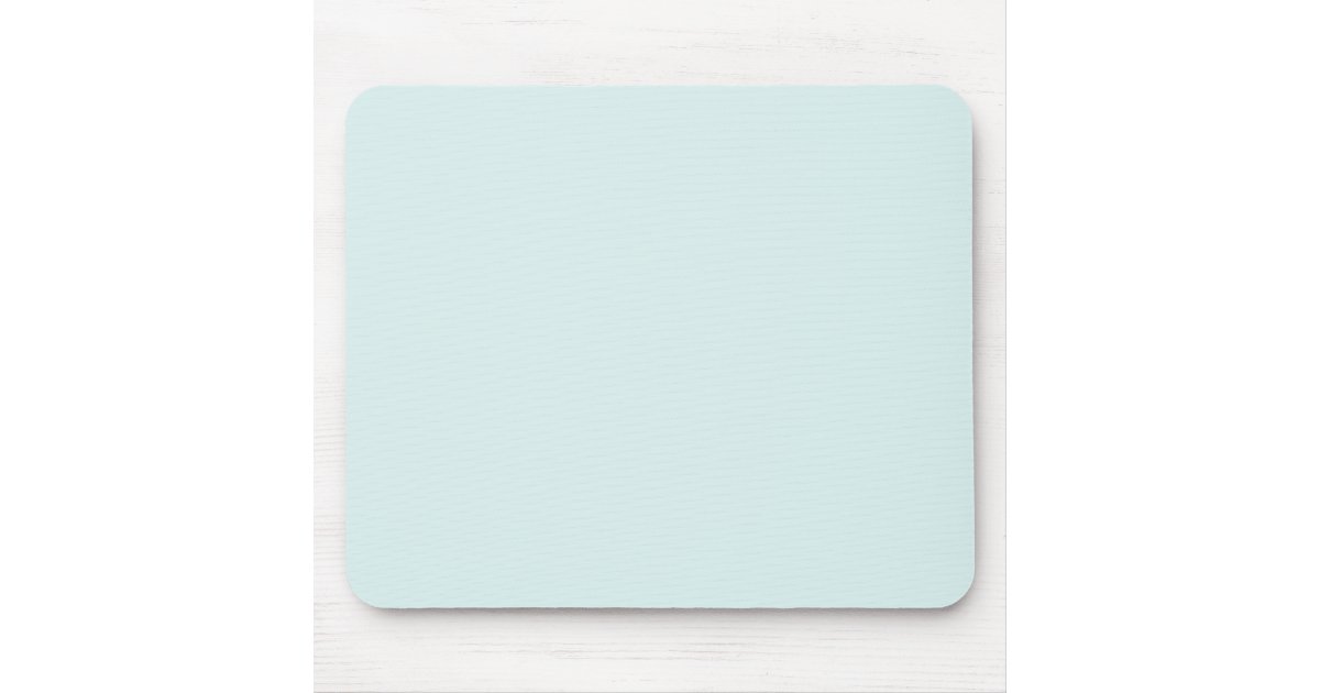 Solid Color Mouse Pad Light Aqua Blue | Zazzle